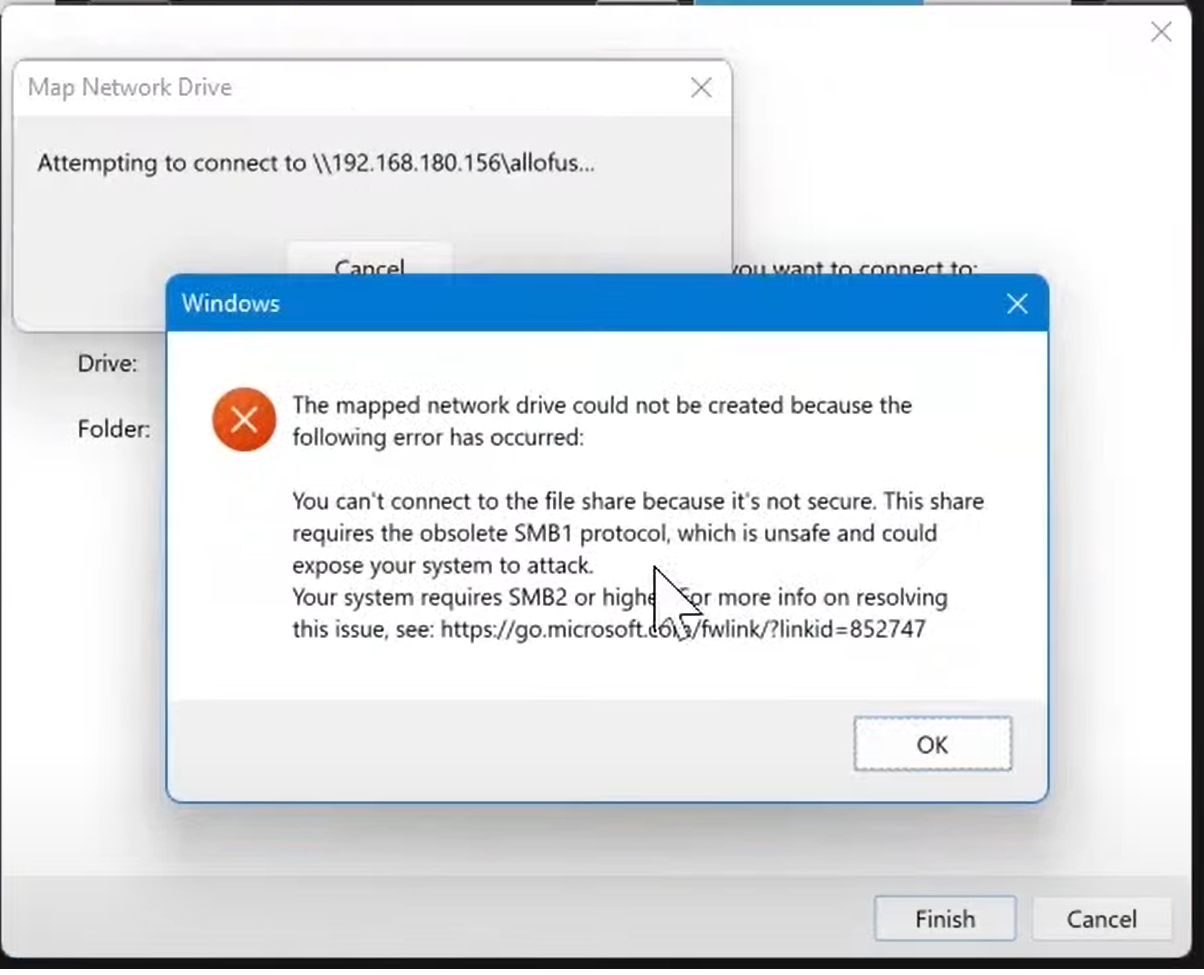 TerraMaster: The Network Path Could Not Be Found – TorogiPro